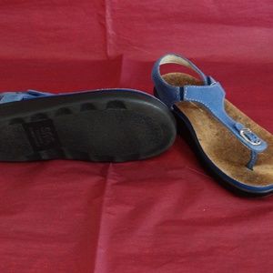 SAS | Shoes | Sas Marina Blue Sandals Size 4 | Poshmark